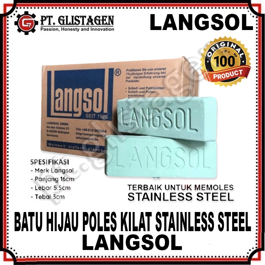 Jual Langsol / Batu Hijau Poles Kilat Stainless Steel / Poles ...