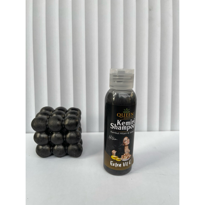 Jual SHAMPO KEMIRI HITAM RAMBUT HITAM LEBAT 100ML | Shopee Indonesia