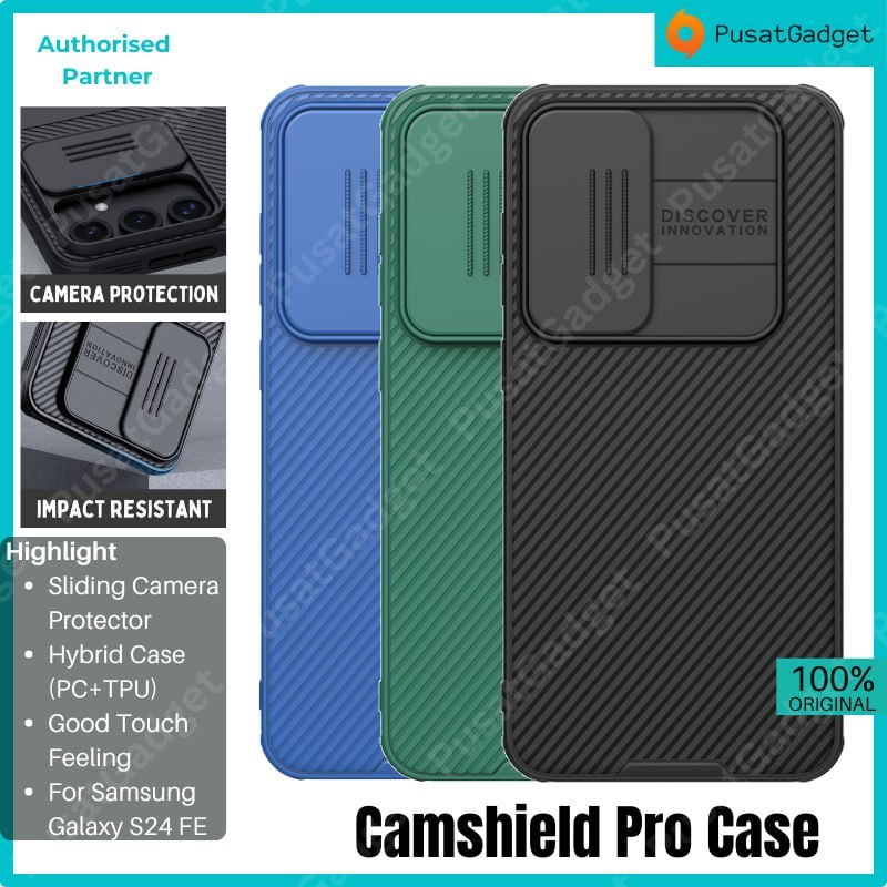 Jual Case Samsung Galaxy S24 FE NILLKIN CamShield Pro Slide Camera Casing | Shopee Indonesia
