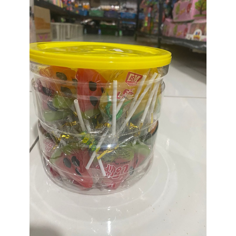 Jual permen fruit lolipop 1 box isi 50 pcs | Shopee Indonesia
