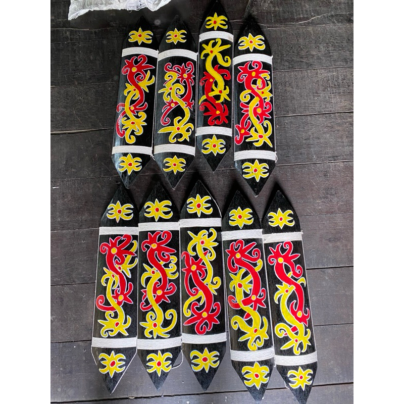 Jual TAMENG MOTIF DAYAK KHAS DAYAK KALIMANTAN | Shopee Indonesia