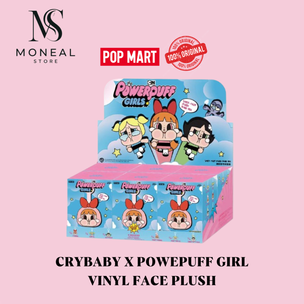 Jual POPMART CRYBABY X POWERPUFF 100% ORI SEGEL BLINDBOX ( READY AKHIR ...