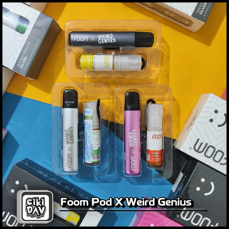 Jual FOOM Pod X Bundling Weird Genius Edition authentic | Shopee Indonesia