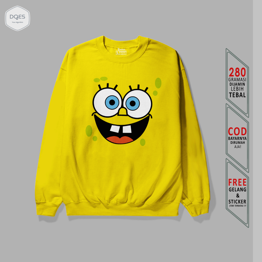 Jual Sweater Spongebob Patrick Star Sheldon J. Plankton Mr. Krabs ...