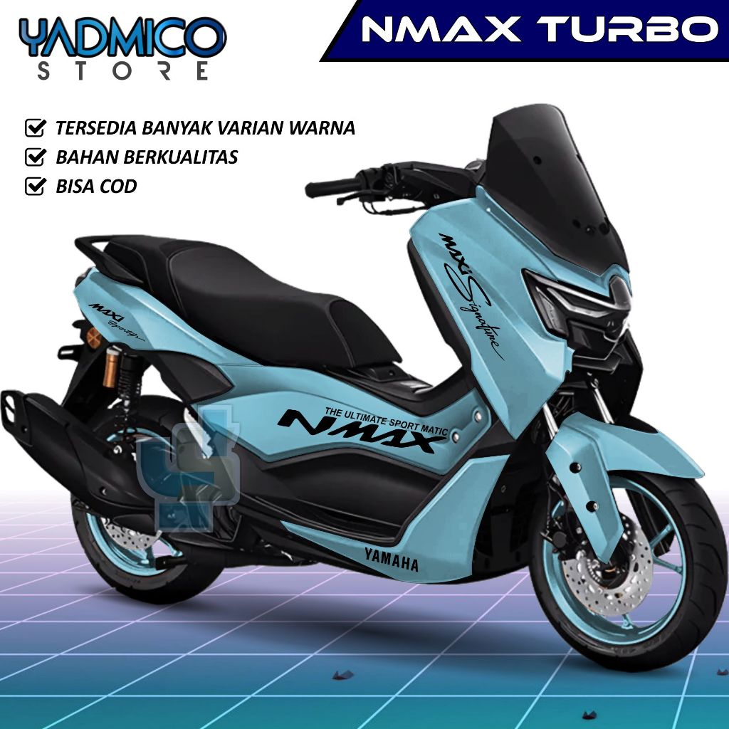 Jual 【PROMO】 Decal NMAX Turbo Full Body / Stiker Motor NMAX Terbaru ...