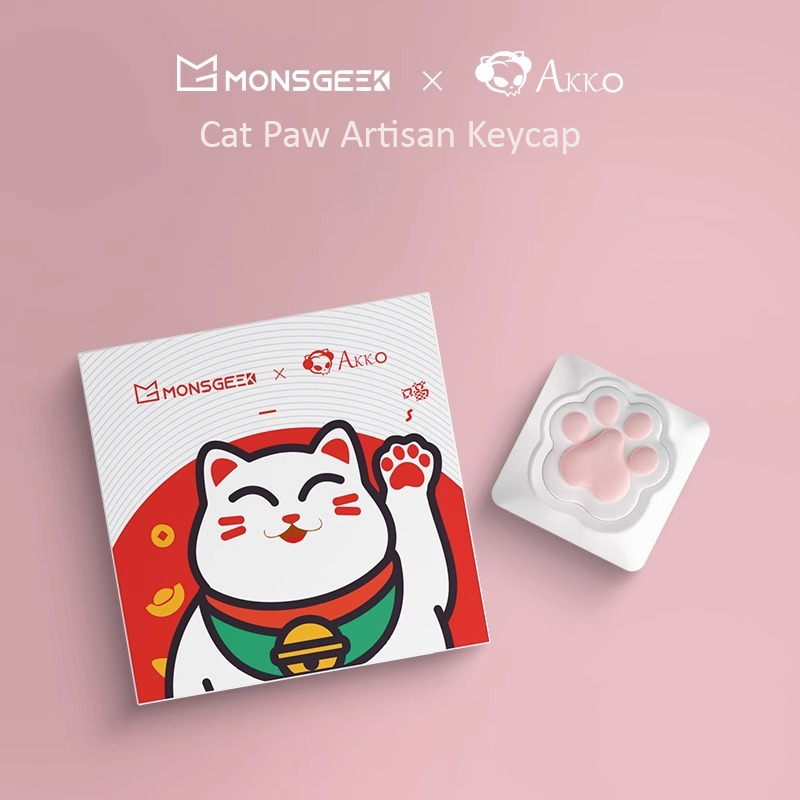 Jual Akko Kitty Paw Keycaps Keyboard | Shopee Indonesia
