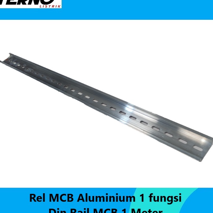 Jual MEN SALE Rel MCB Aluminium 1 Fungsi 1M Din Rail MCB Aluminium 1 ...