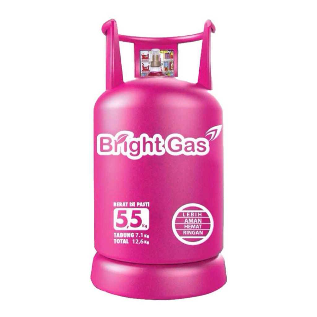 Jual Tabung Gas Pink 5,5 Kg Bright Gas Non Subsidi Kosongan Tanpa Isi ...