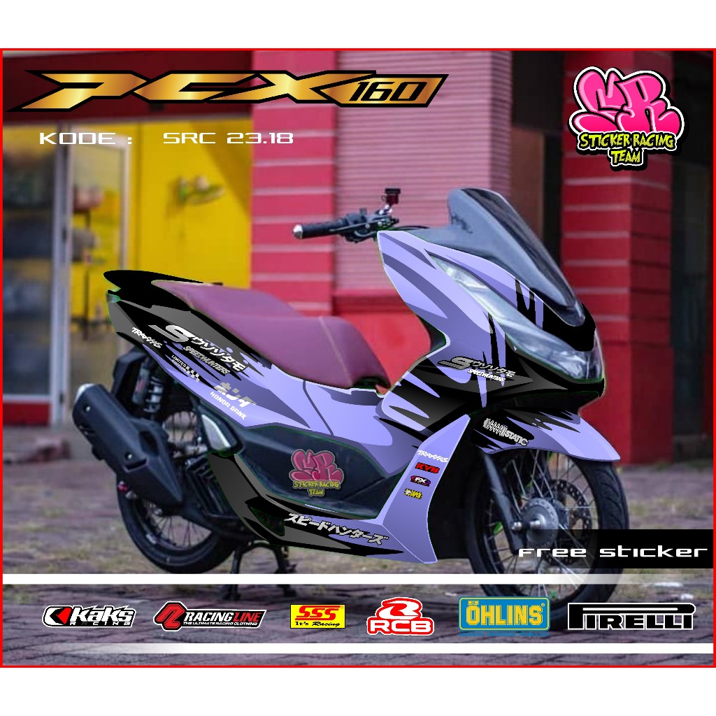 Jual COD Decal Sticker Honda PCX 160 Full Body 2021 2022 2023 2024 ...
