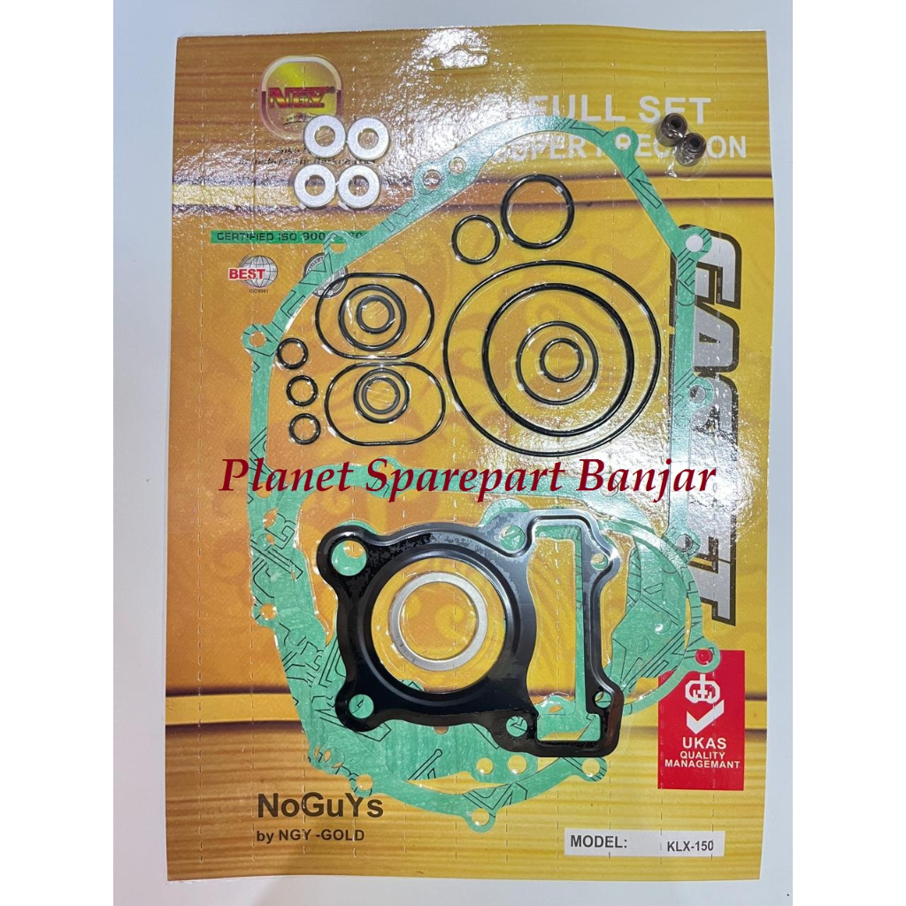 Jual Paking Fullset / Gasket Full Set Kawasaki KLX 150 NGY Gold | Shopee Indonesia