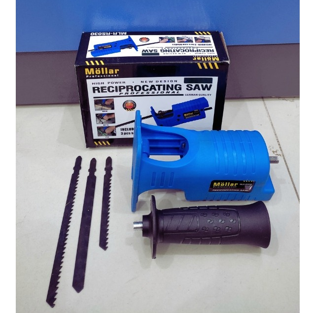 Jual MOLLAR Adaptor Mesin BOR Ke GERGAJI JIGSAW / Adapter Konektor BOR ...