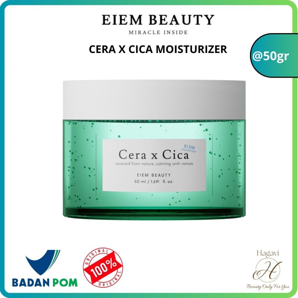 Jual EIEM BEAUTY CERA X CICA MOISTURIZER 50g | Shopee Indonesia
