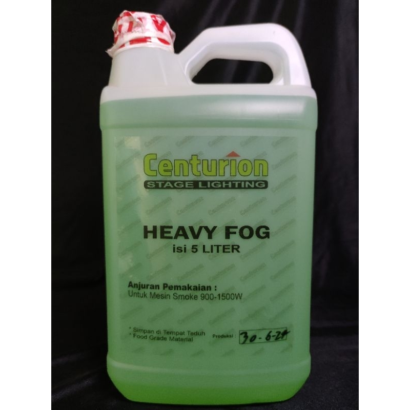 Jual LIQUID/Cairan Untuk Mesin smoke asap CENTURION Heavy Fog 5 Liter ...