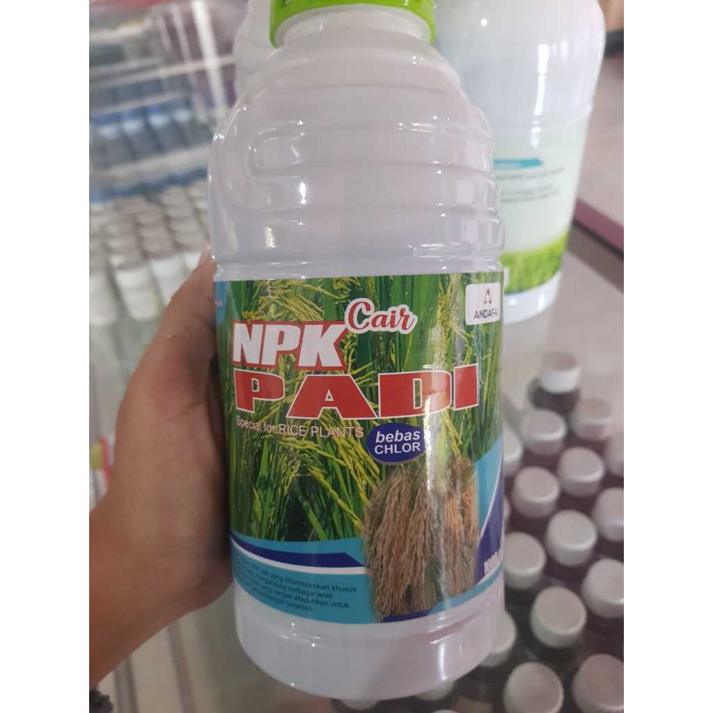 Jual NPK CAIR 1 LITER NPK CAIR PUPUK PADI TERBAIK NPK PADI | NPK PADI PAK TANI | NPK PADI ...