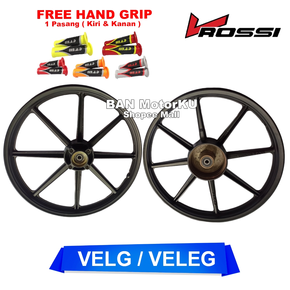 Jual VROSSI Zigen Swan Velg Racing ukuran 140 & 160 Ring 17 Revo ...