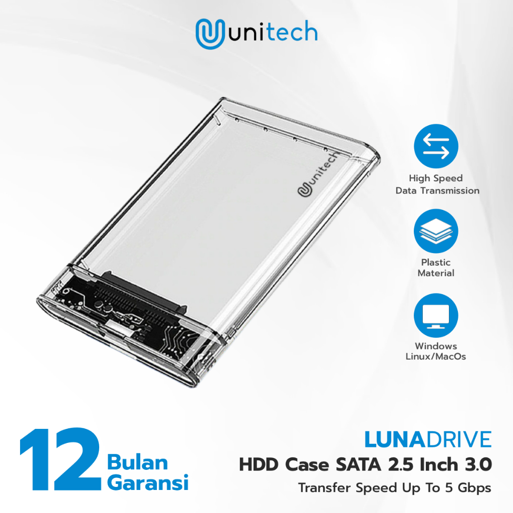 Jual Casing External Hard Disk USB 3.0 HDD Enclosure 2.5 Inch - SATA | 5 GB/s - LunaDrive ...