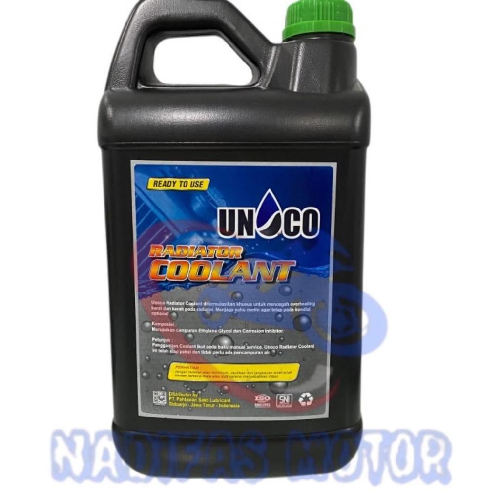 Jual Coolant UNOCO 5 Liter Original Cairan Pendingin Air Radiator ...