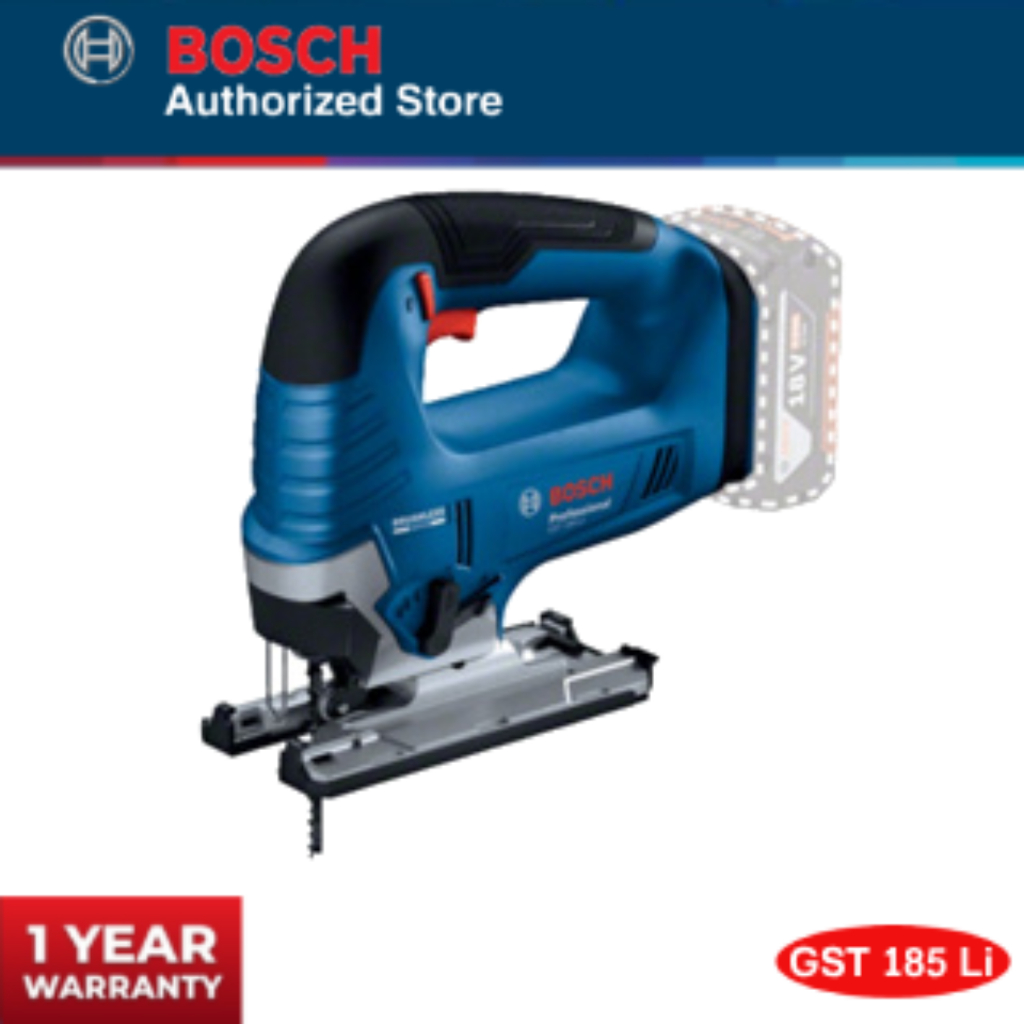 Jual Bosch GST 185 Li Brushless Cordless Jigsaw (Unit Only) | Shopee ...