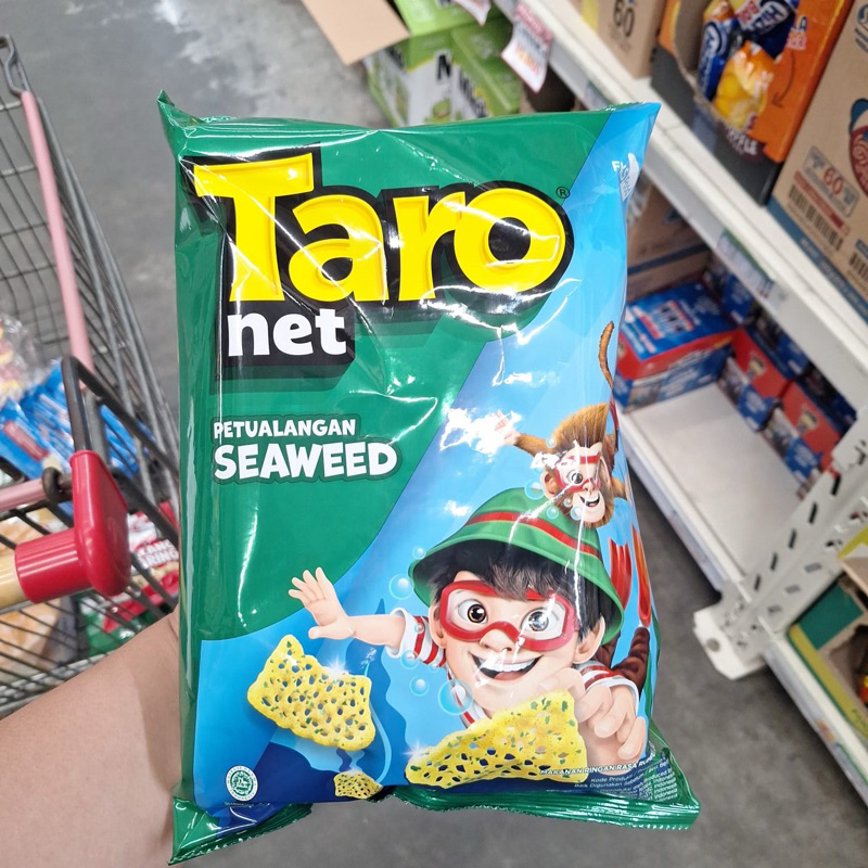 Jual TARO NET Snack seaweed 115gram | Shopee Indonesia