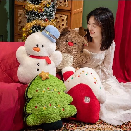 Jual Boneka Stuffed Dekorasi Natal by Platefulnco | Shopee Indonesia