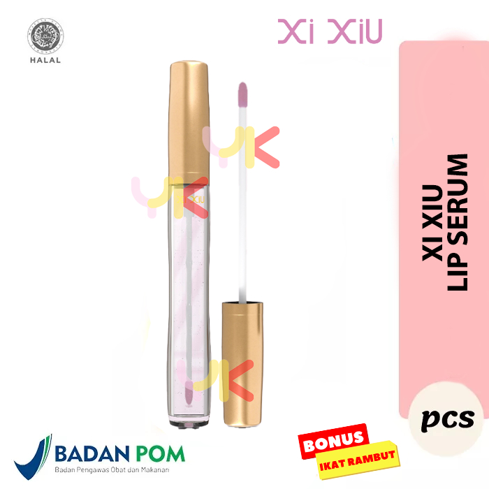 Jual XI XIU Lip Glow Serum| Moisturizing Glossy Pink Natural | Lip Mask ...