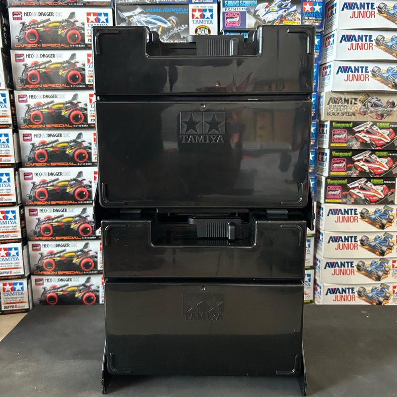 Jual portable box pit box TMAC black 95671 Tamiya | Shopee Indonesia