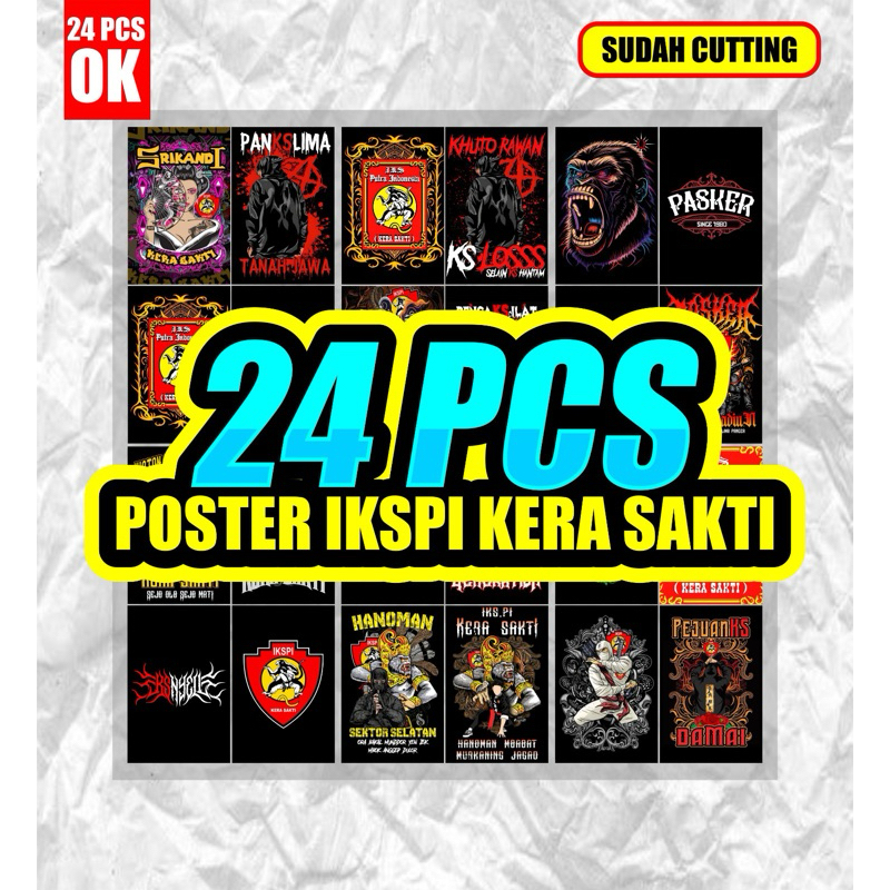 Jual Poster Perguruan IKSPI ukuran A5 isi 24pcs | Shopee Indonesia