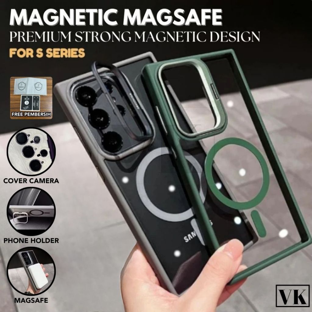 Jual Kick Stand Case For Samsung Galaxy S24 Ultra / S25 Ultra / S24 FE ...