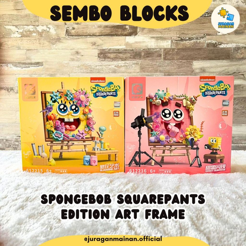 Jual SPONGEBOB SQUAREPANTS Blooming Art & Sweet Surprise -Juragan ...