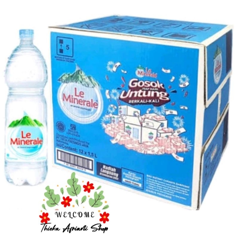 Jual Le minerale 1,5 Liter 1 dus | Shopee Indonesia