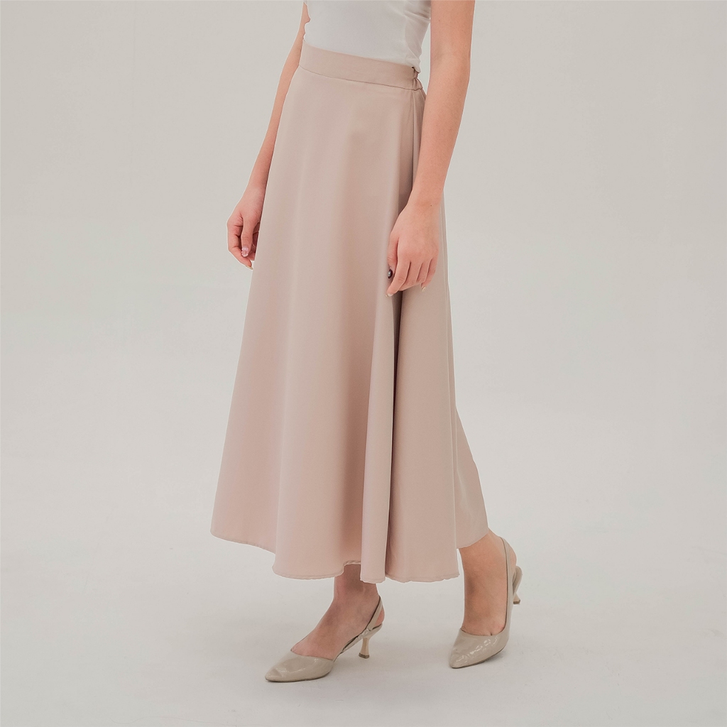Jual Rok Flare Wanita | Madeline Skirt | HULM | Shopee Indonesia