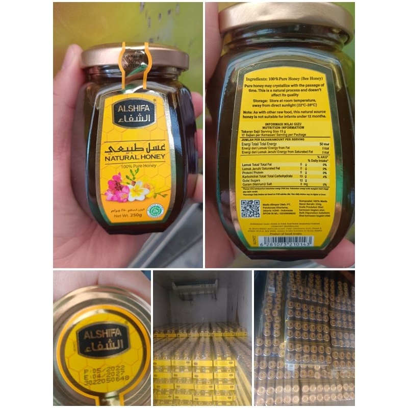 Jual MADU AS-SYIFA UKURAN 250 GRAM UNTUK MENJAGA DAYA TAHAN TUBUH ...