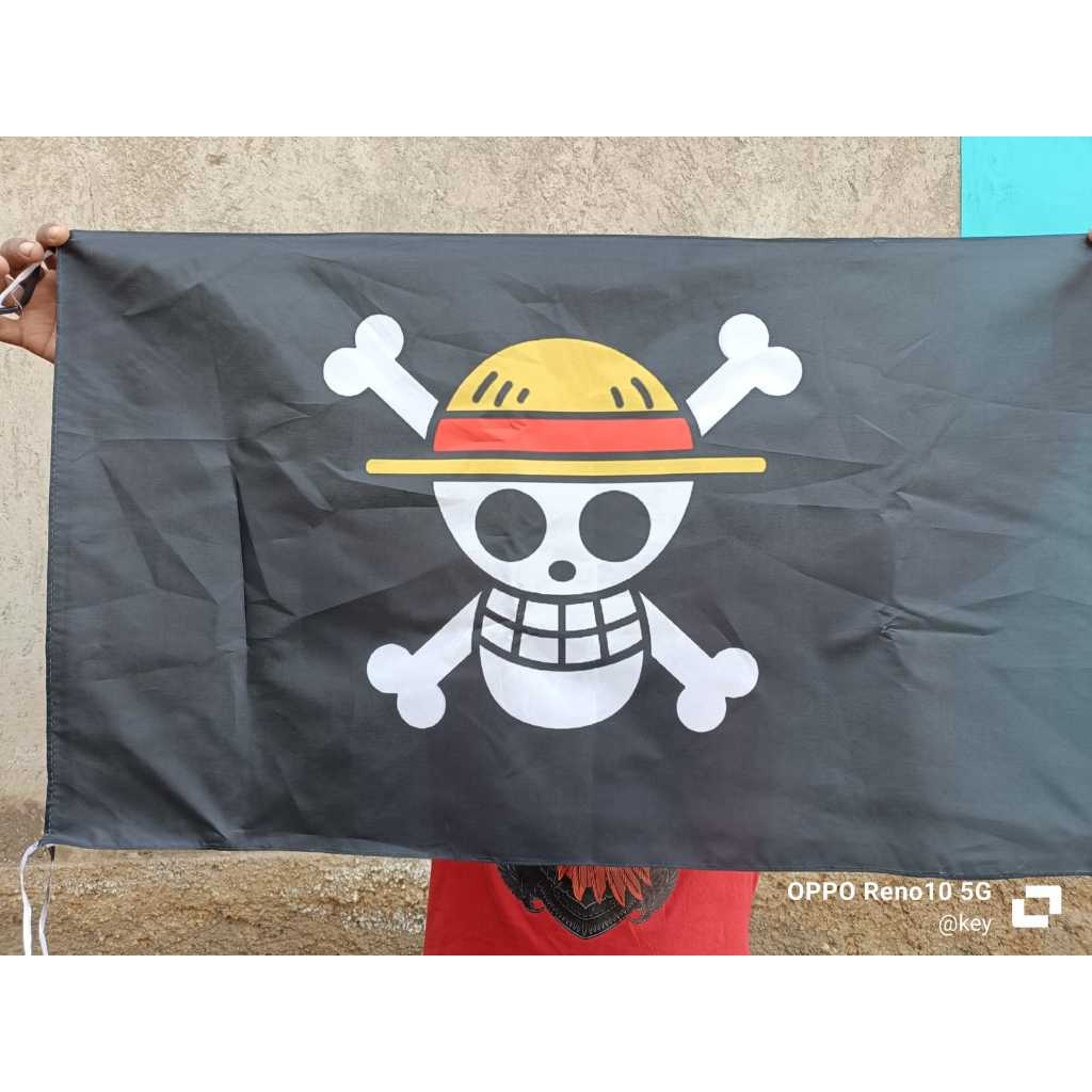Jual BENDERA ONE PIECE/BENDERA BAJAK LAUT ONE PIECE BENDERA DEKORASI ...