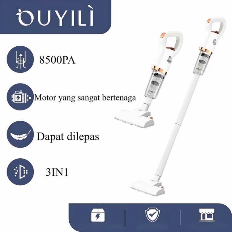 Jual OUYILI Vacuum Cleaner Penyedot Debu – Penyedot Debu Tanpa Kabel ...