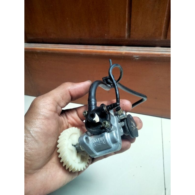 Jual (TOP SEGEL MULUS) Pompa Oli Samping RX KING MUDA ORIGINAL COPOTAN ...