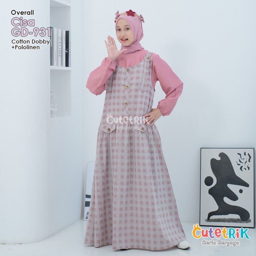Jual Terlaris! Setelan Overall Anak Remaja Usia 5-14 Tahun Anak LIANA ...