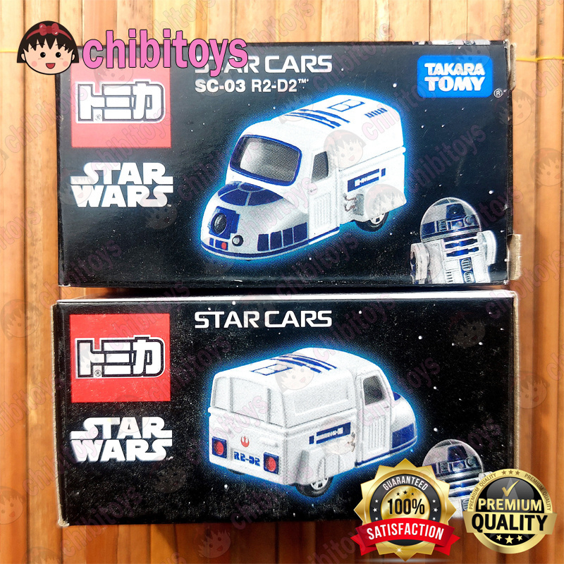 Jual Tomica Star Wars Star Cars SC-03 R2 D2 Luke Skywalker Original ...