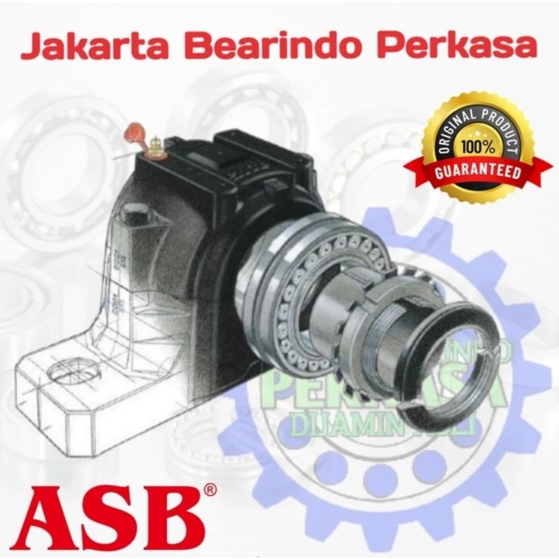Jual SN512 PLUMMER BLOCK SET SN 512 + BEARING 22212 + ADAPTER H312 ASB ...