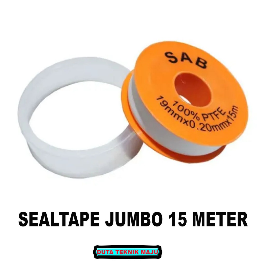 Jual Seal Tape Panjang Besar Jumbo 19 mm x 15 Meter / Siltip Sealtape ...