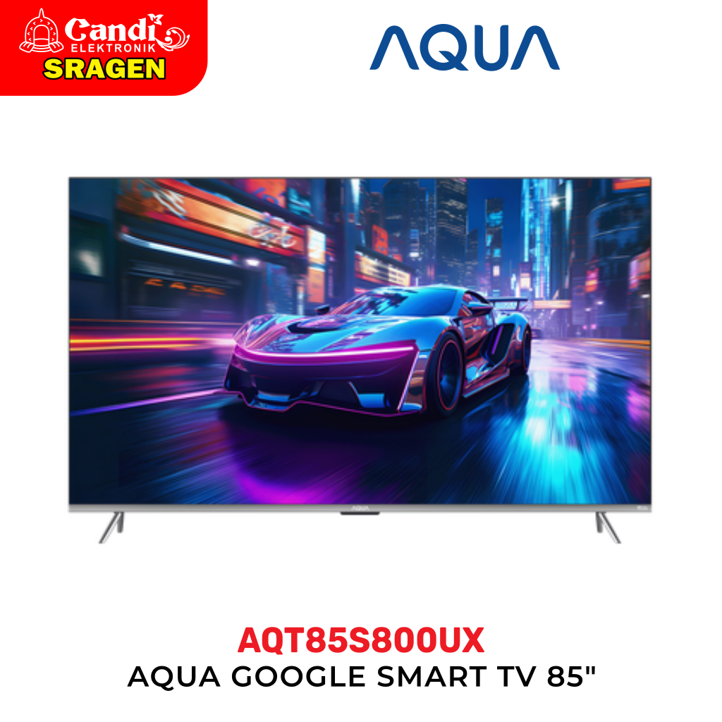 Jual AQUA QLED Smart Google TV 85 Inch 4K HDR Dolby Atmos - AQT85S800UX | Shopee Indonesia