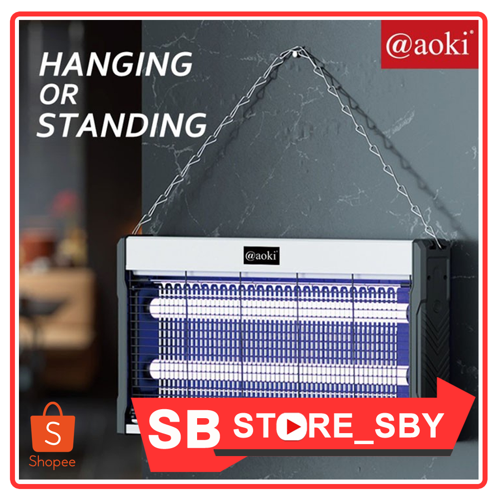 Jual Aoki Mosquito Killer Lamp UV Perangkap Nyamuk Lalat 22 / 30 Watt AOKI Insect Killer ...