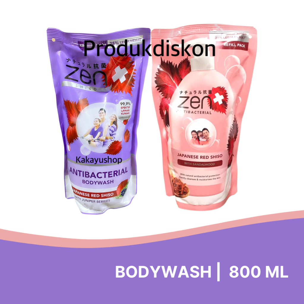 Jual ZEN Body Wash 800ML - Sabun Mandi | Shopee Indonesia