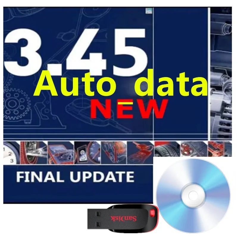 Jual Autodata 3.45 Auto Repair Software Auto data Virtual Box Plus ...