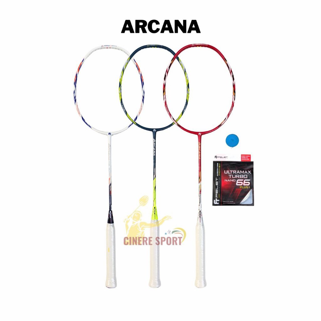 Jual Raket Badminton FELET ARCANA Advance Original | Shopee Indonesia