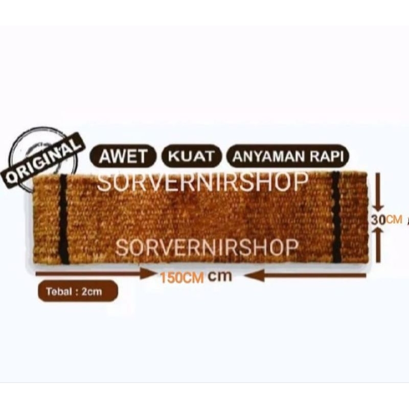 Jual Kesed Serabut Kelapa/Keset Sabut Kelapa Kualitas PREMIUM 150×30× ...