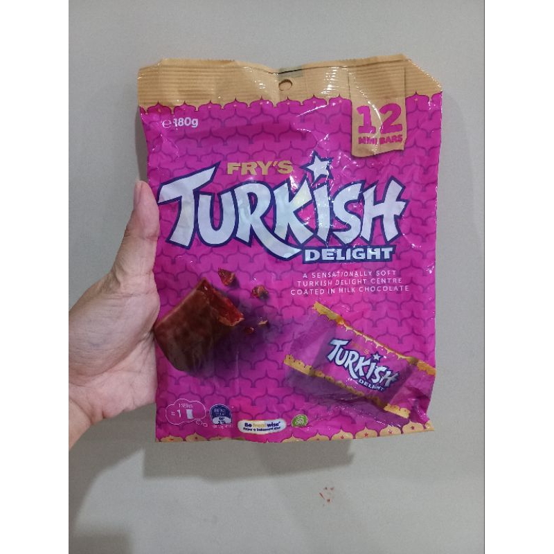 Jual fry's turkish delight ( cokelat turkis delight) | Shopee Indonesia