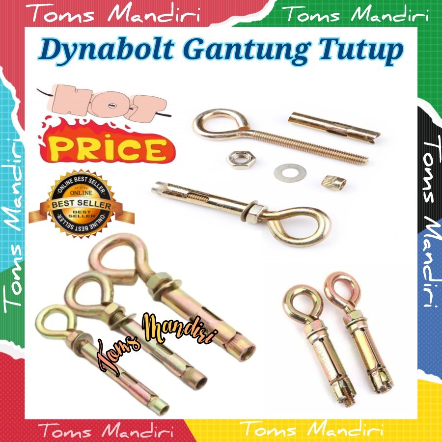 Jual Dynabolt Gantung Tutup / Eye Anchor / Eye Dynabolt | Shopee Indonesia