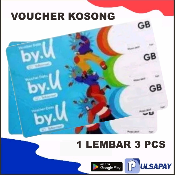 Jual Voucher Kosong byU - Voucher Kosong by.U | Shopee Indonesia