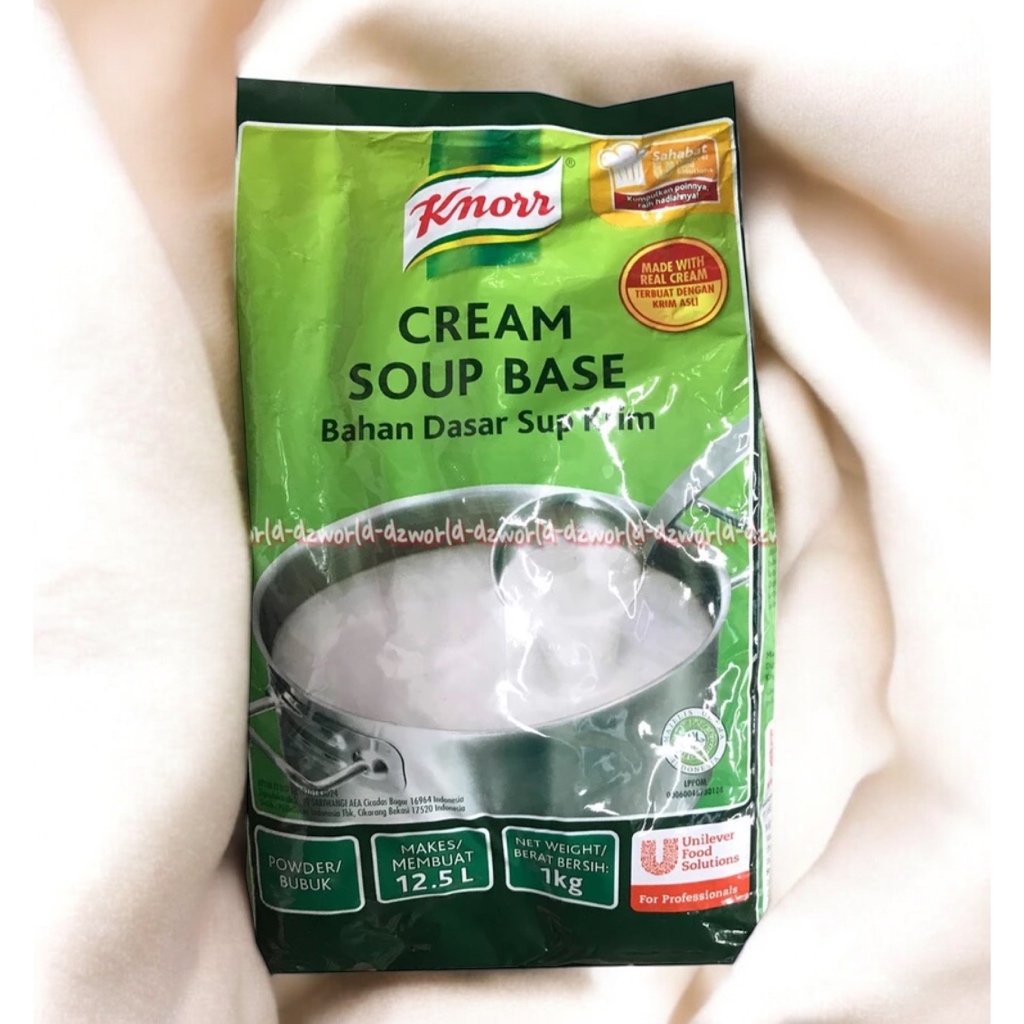 Jual Knorr Cream Soup 1Kg Sup Tepung Bahan membuat Kream Sup Instan ...