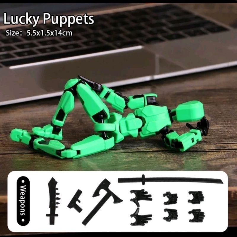 Jual Mainan Dummy 13 Action Figure pergeseran bentuk multi sendi Robot ...